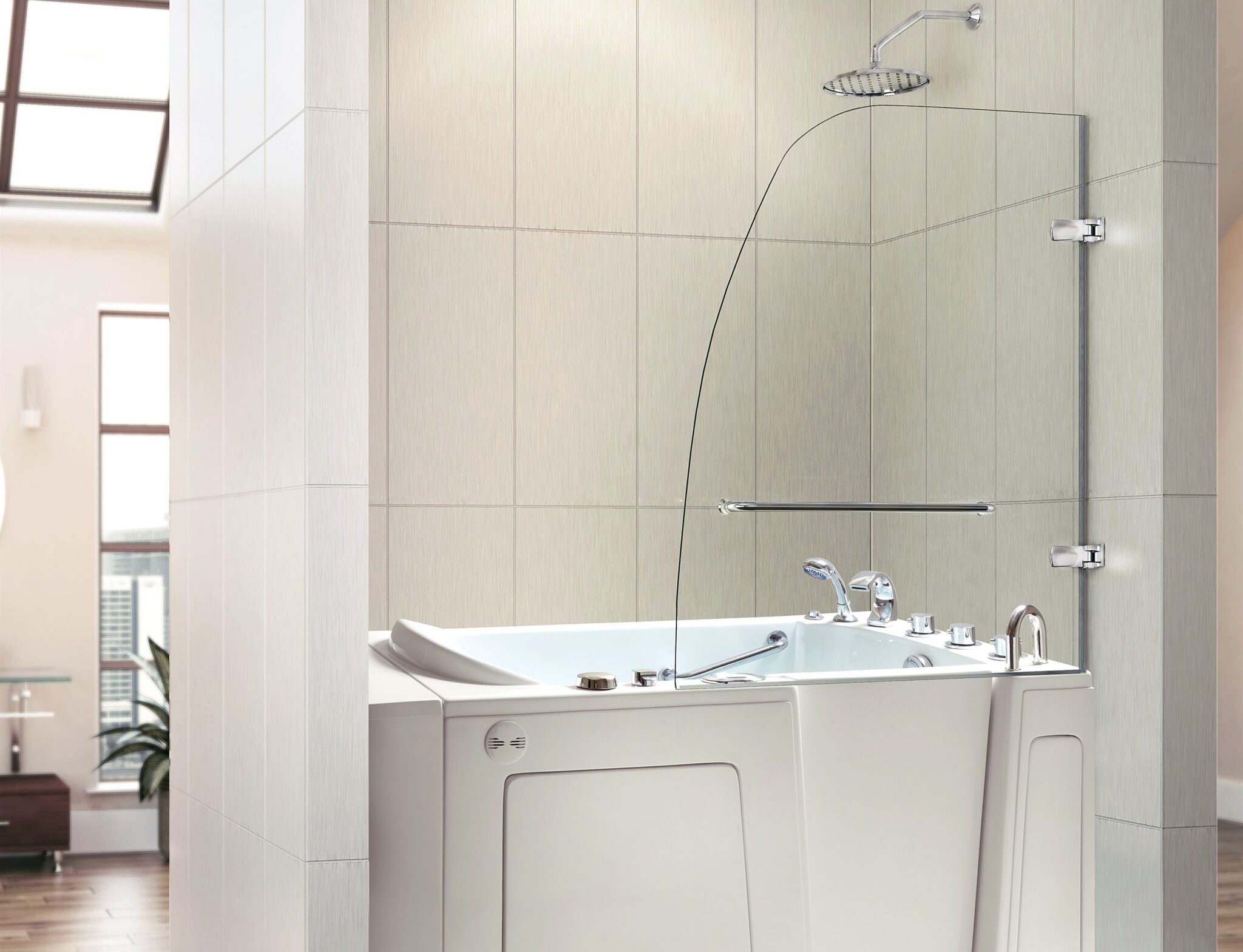 Customize Your Walk in Baths | Add Walk in Tubs Faucet & Seat Cushion